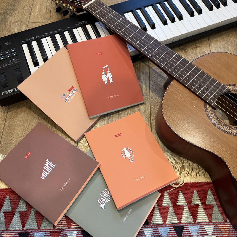 Тетради Volume с эффектом Soft Touch от Hatber: шаг в уютную музыку!